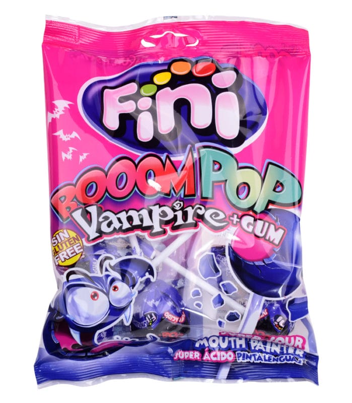 Fini Booom Pop Vampire & Gum Lollies - 80g Beutel - MellowCompany